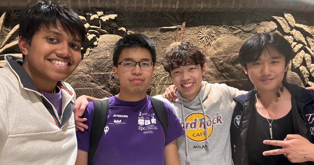 Competitive Programming Team Advances to 2025 ICPC North America Championship | News & Events ...