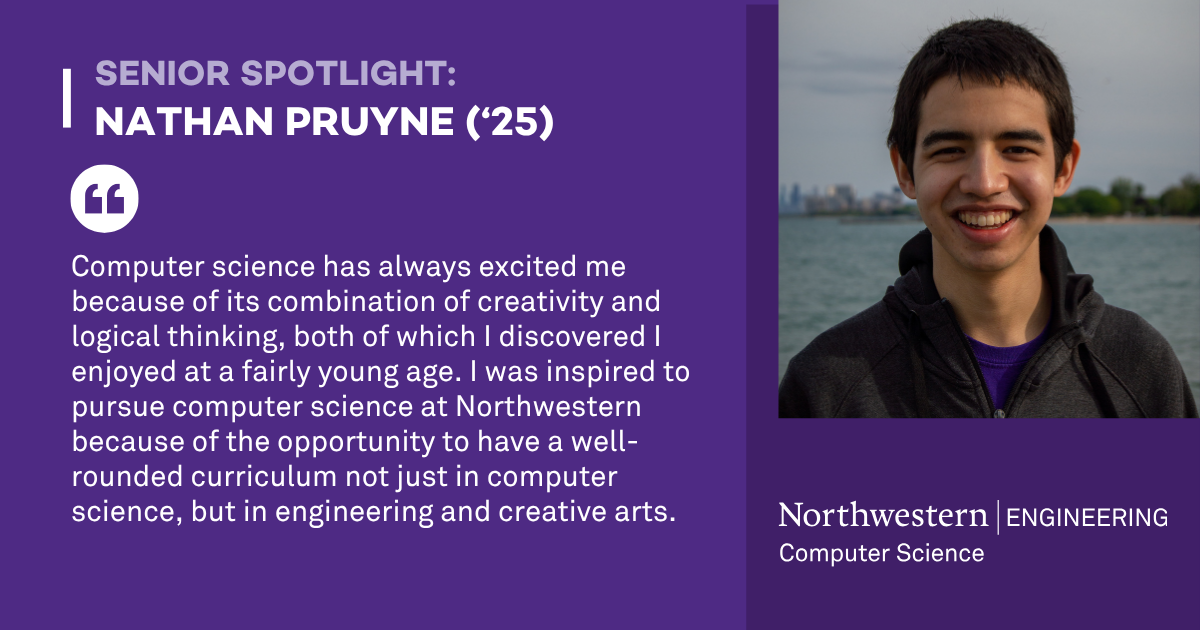 CS Senior Spotlight: Nathan Pruyne | News & Events | Computer Science ...