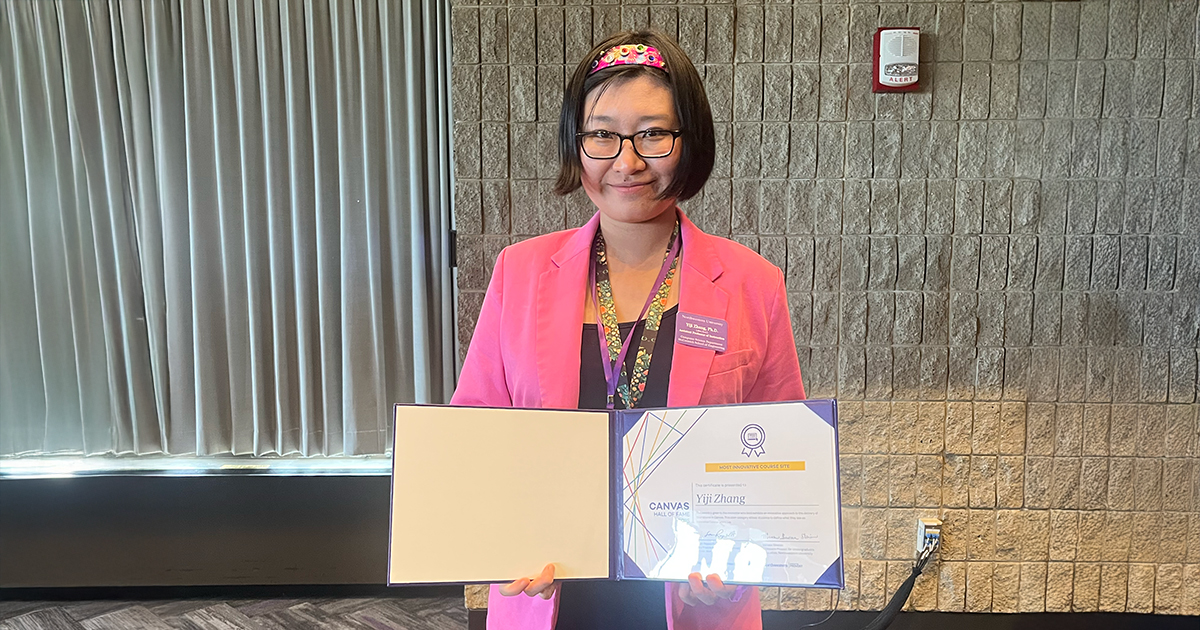 Northwestern IT Inducts Professor Yiji Zhang to Canvas Hall of Fame ...