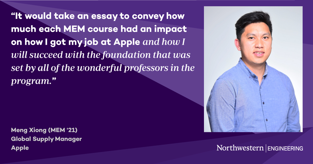 Landing a Job at Apple | Inside Our Program | Master of Engineering ...