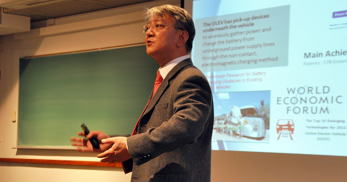 Sang Yup Lee Calls for Creativity and Collaboration to Solve Global ...