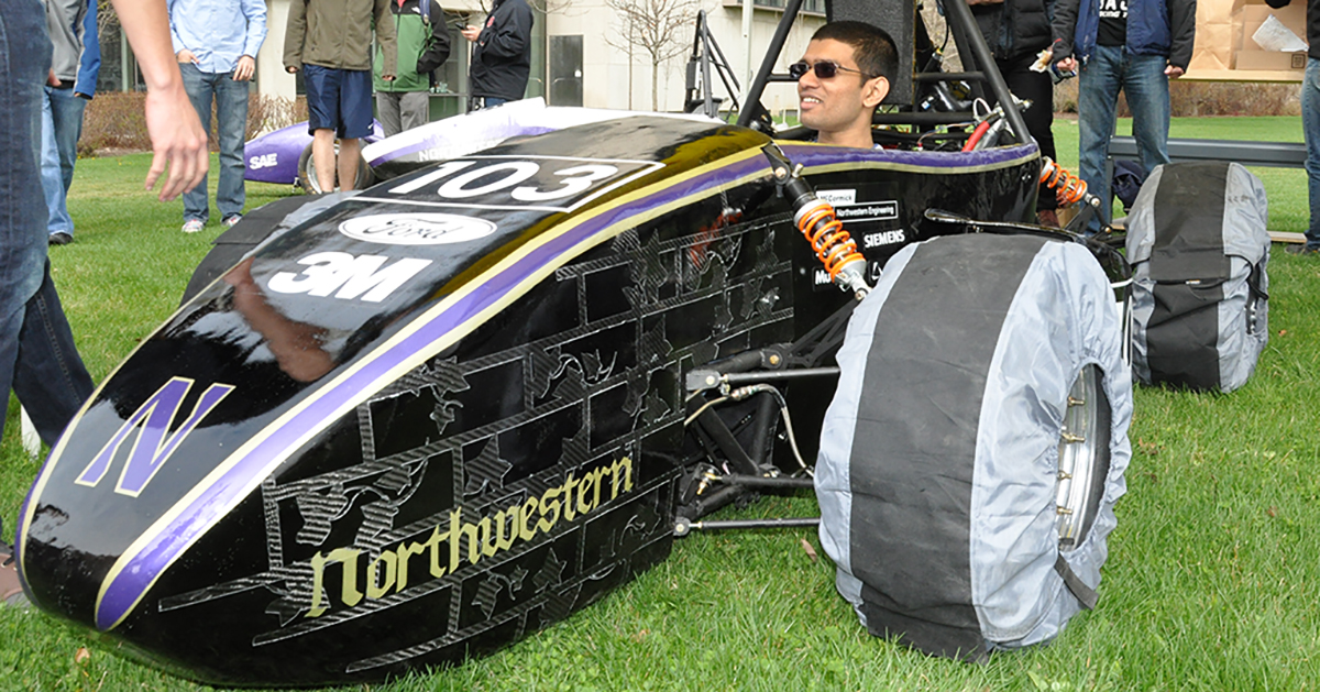 Northwestern’s SAE Teams Hit the Streets | News | Northwestern Engineering