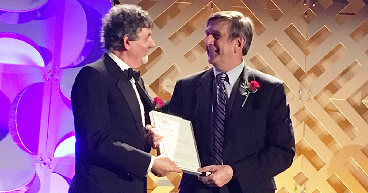 Wessels Receives TMS Fellow Award | News | Northwestern Engineering