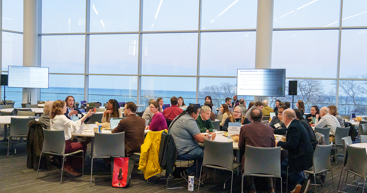 Jamboree Sparks New Vision for University-Wide Water Research | News | Northwestern Engineering