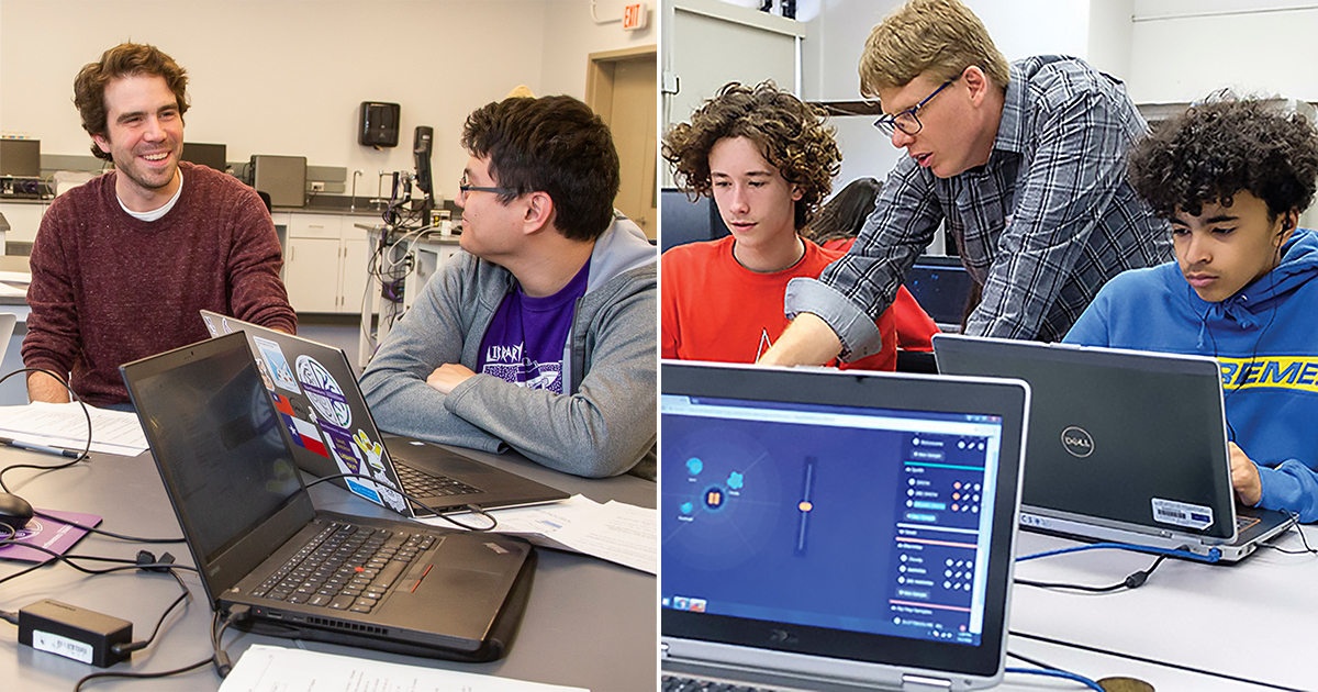 Professors Jonathan Emery and Michael Horn Honored with University ...