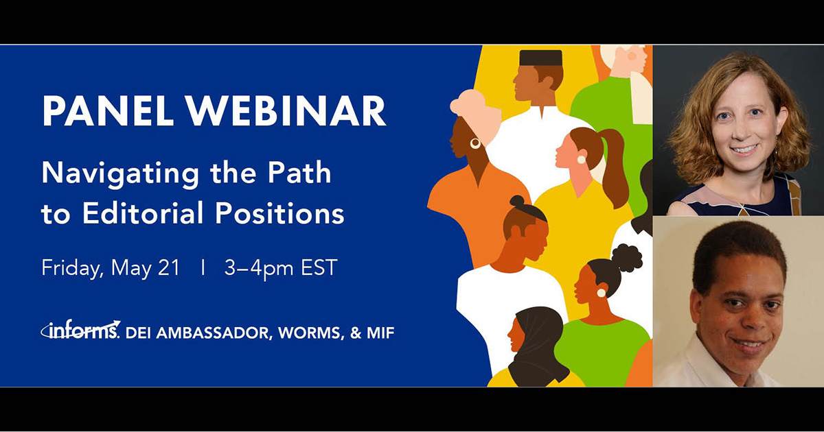 Upcoming Panel on Journal Editorial Positions Features Smilowitz and ...