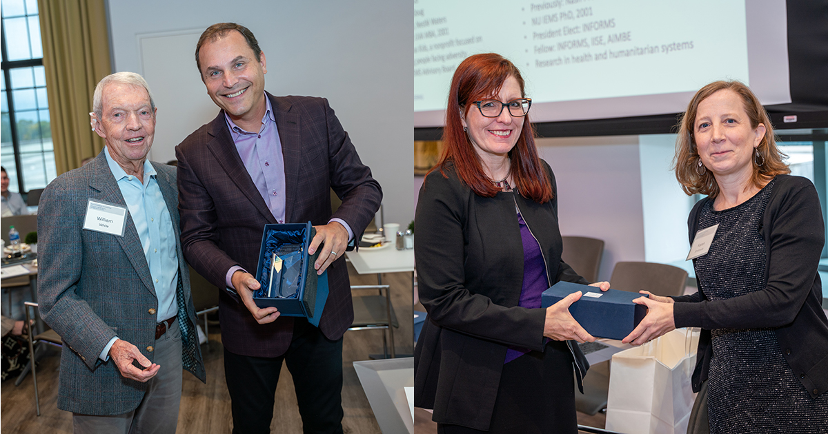Fernando Mercé, Julie Swann Honored with IEMS Distinguished Alumni ...