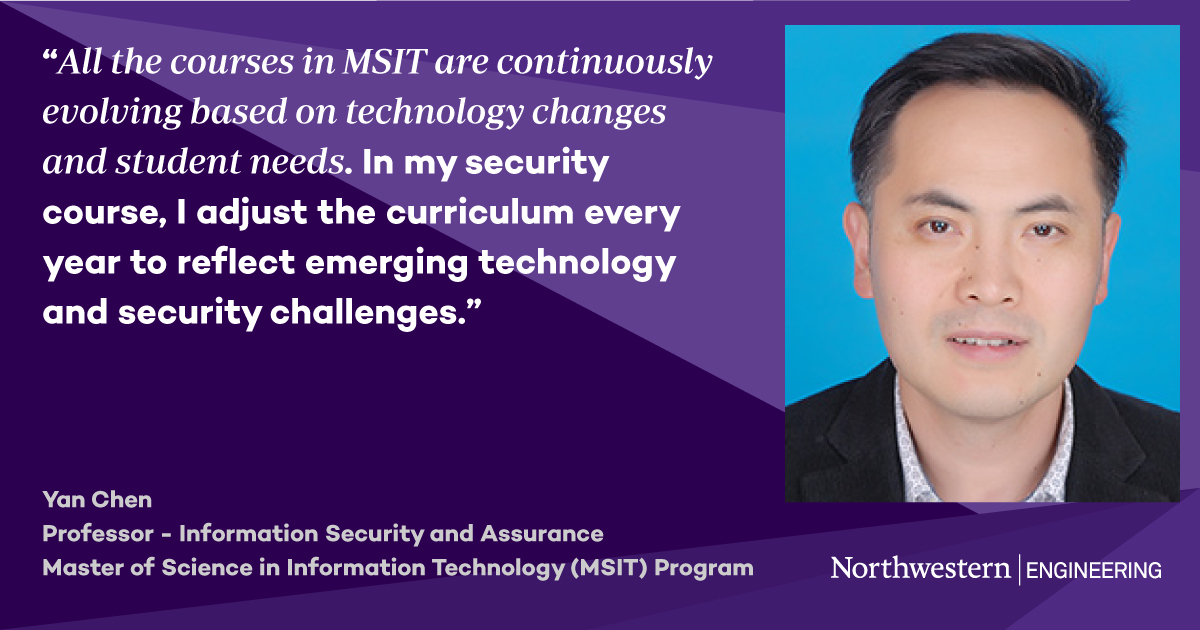 Arming the Defenders | Inside Our Program | Master of Science in Information Technology ...