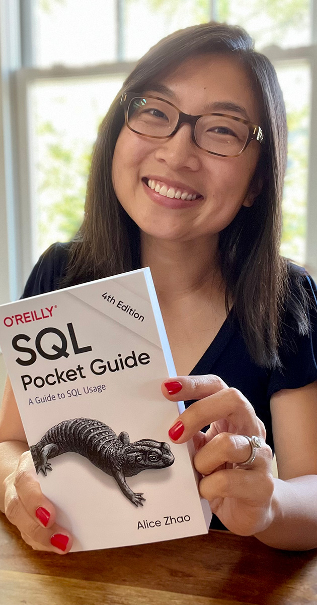 Alumna Alice Zhao Writes New Edition of "SQL Pocket Guide" | Inside Our ...