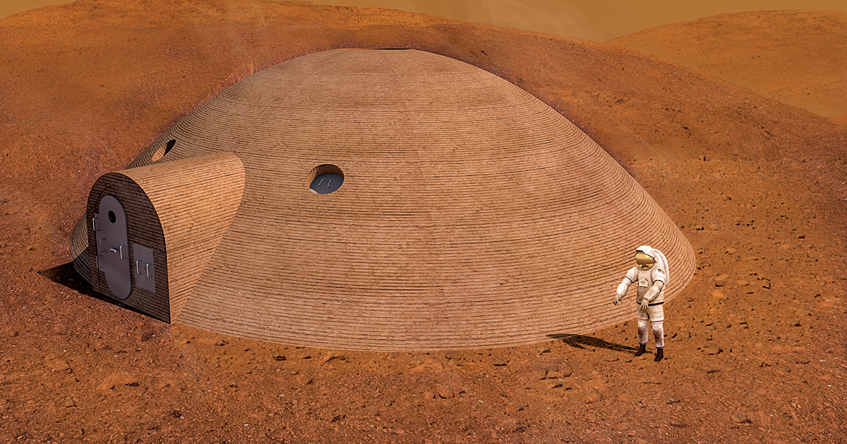 Creating Space on Mars | Magazine | Northwestern Engineering
