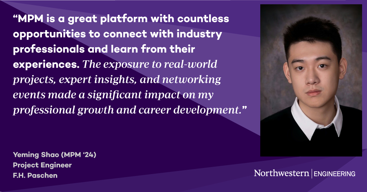 Laying the Foundation for Three MPM Graduates | Inside Our Program ...